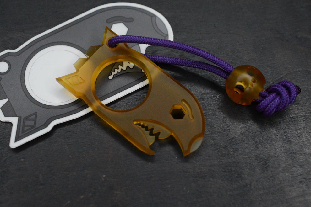 NEW Notorious EDC Baby Bomb - Ultem w/ Matching Bead – Tombstone Knife ...