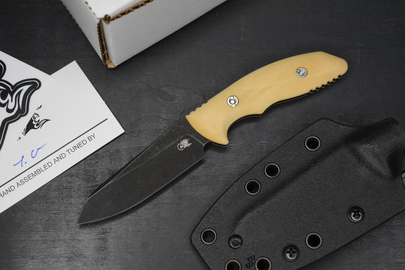 NEW Hinderer Flashpoint Magnacut Sheepsfoot Fixie - Battle Black Bucke ...