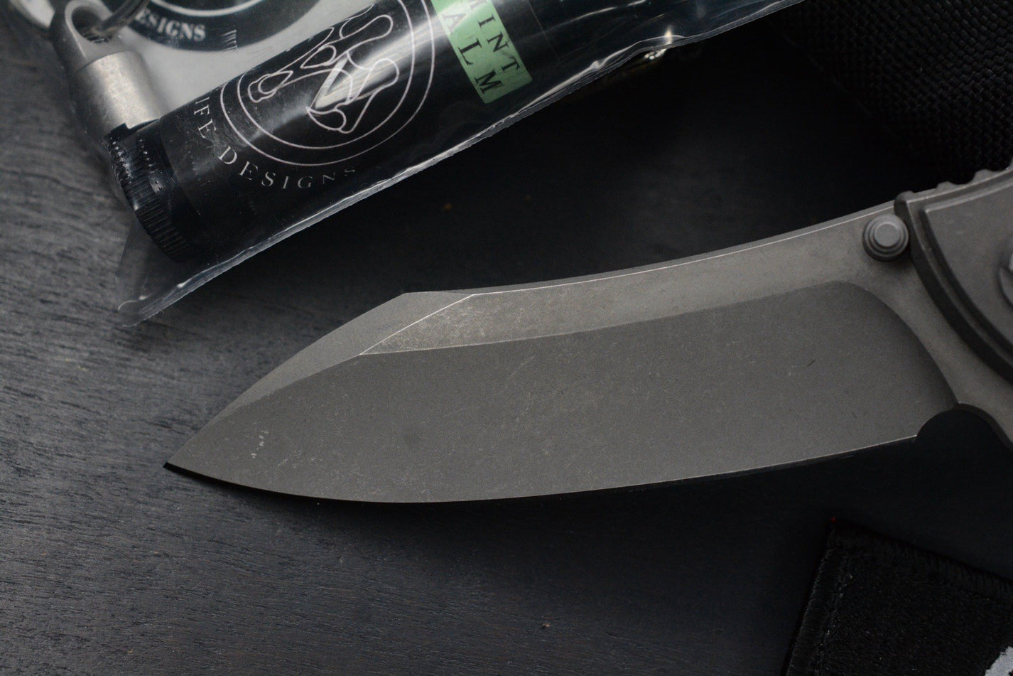 NEW Hawk Knives Talon M390 Full Titanium Inlay w/ Copperhead & Predato ...
