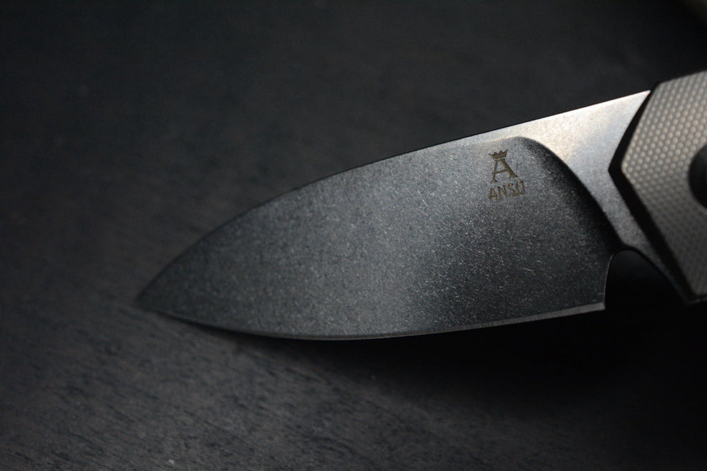 NEW ANSO ARN Grey/ Satin Ti Hdw w/ Carbon Fiber Inlay RWL34 SN 41 Re M ...