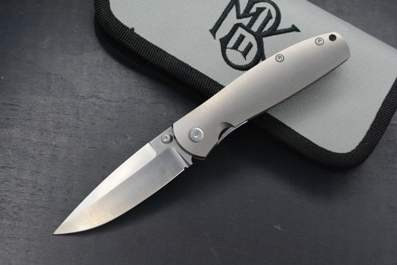 NEW Monterey Bay Knives Rosalinda - Ti / ZDP 189 Spearpoint Blade DISC ...