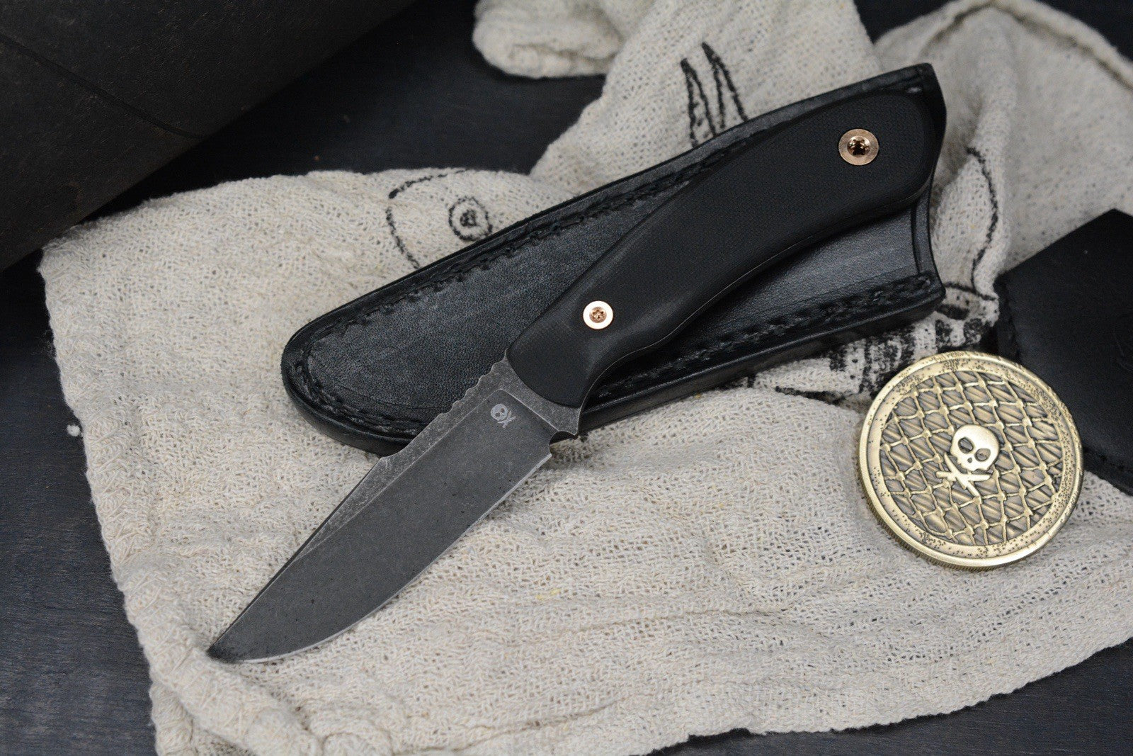 CUSTOM Pete’s Pirate Life PPK Harpoon Magnacut Fixie w/ Brass Challeng ...
